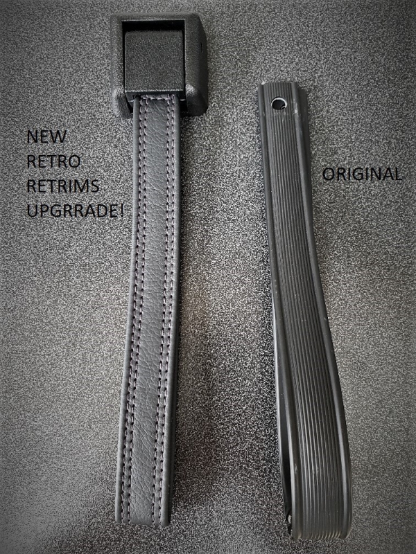 Retro Retrims VW Caddy 2k, T4 T5 T6 Rear Tailgate Leather Pull strap